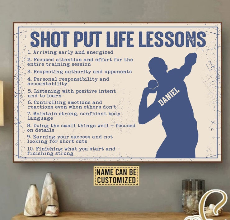 Shotput And Discus Quotes