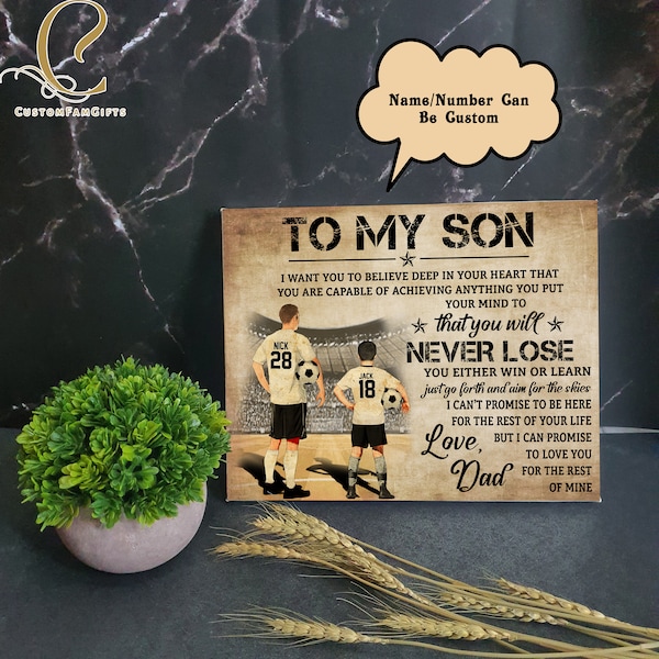 Father Son Soccer - Etsy