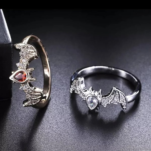 Bat Ring - Etsy