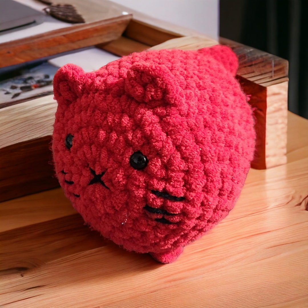 Crocheted Cat Loaf - Etsy