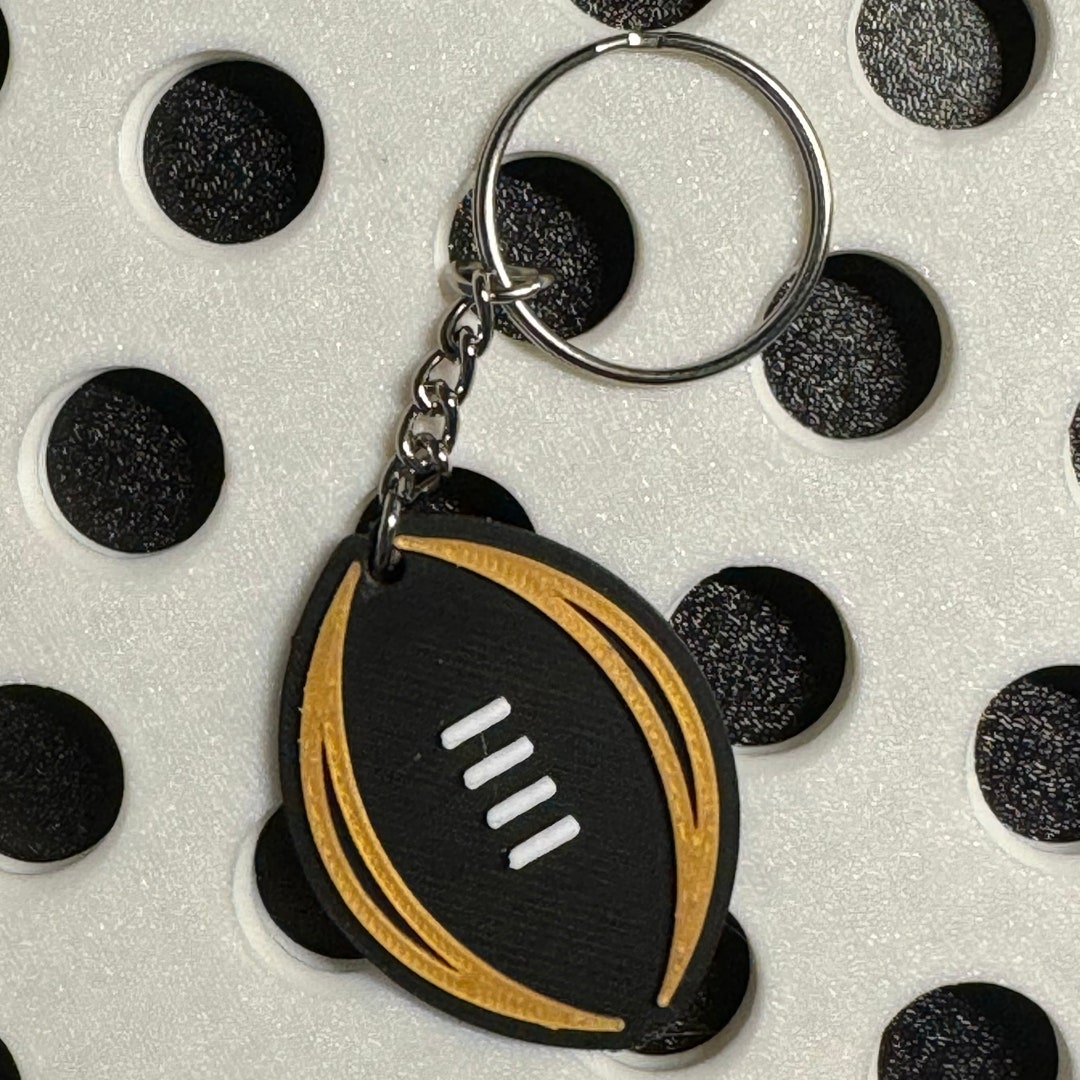 CFP Playoff Football Logo Key Chain - Etsy