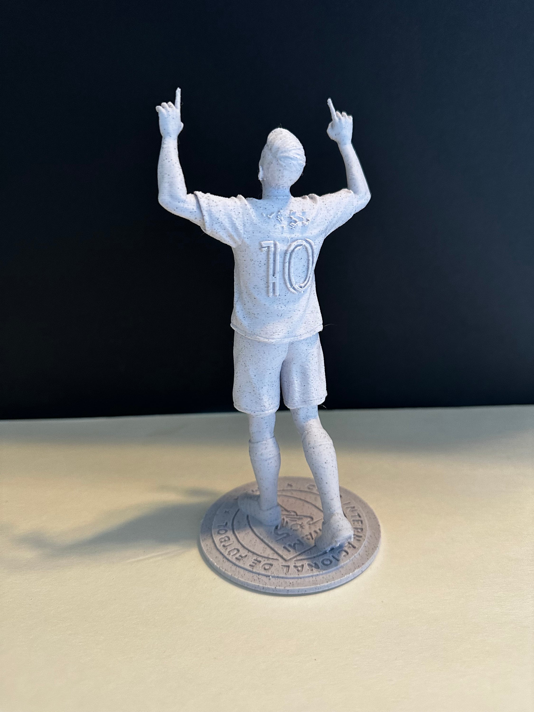 Lionel Messi Goal Celebration Statuette Inter Miami - Etsy