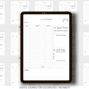 Digital Budget Planner: Financial Planner, Budget Tracker, Finance ...