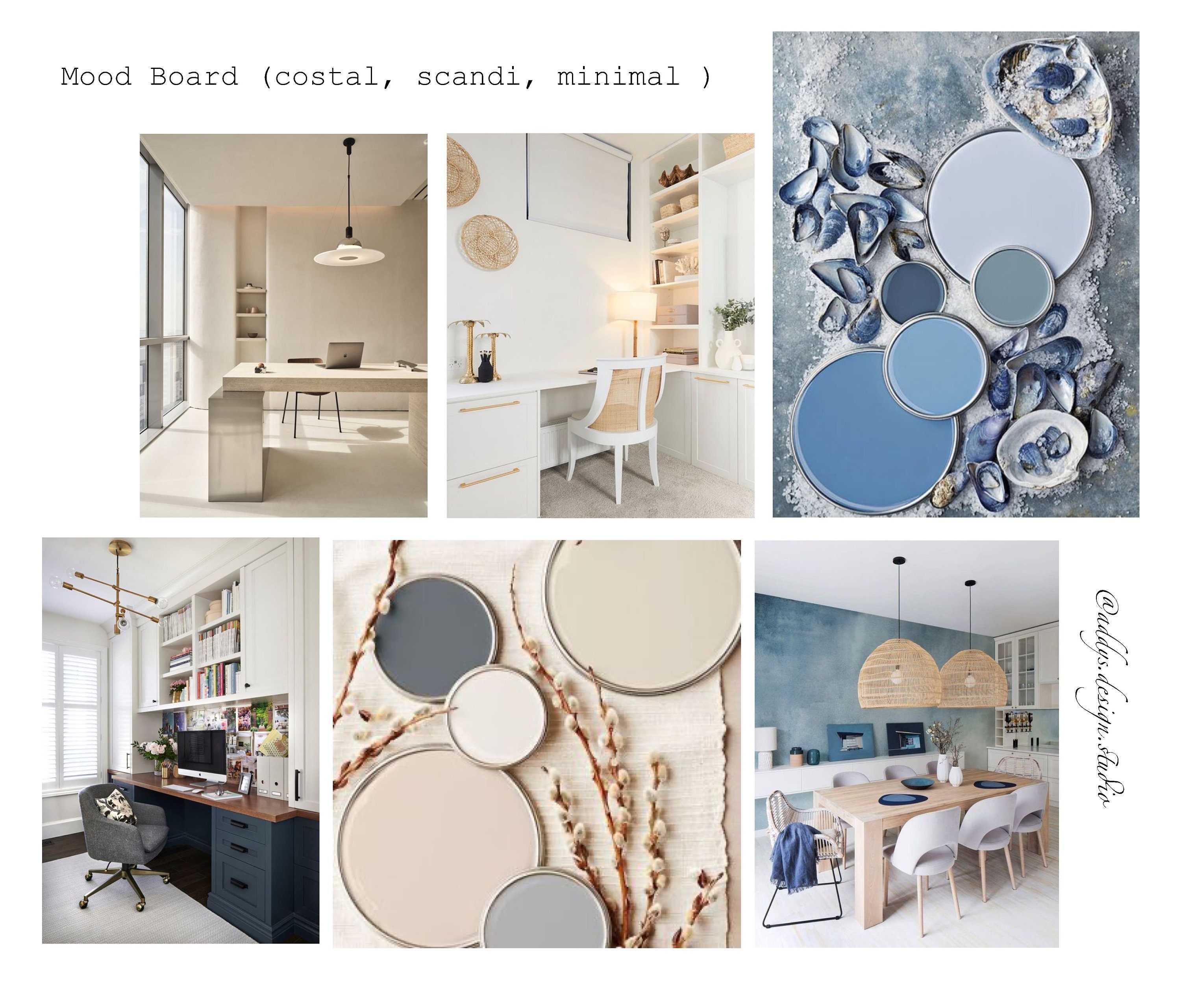 E INTERIOR DESIGN Consulting Services Mood Board Colour Scheme ...
