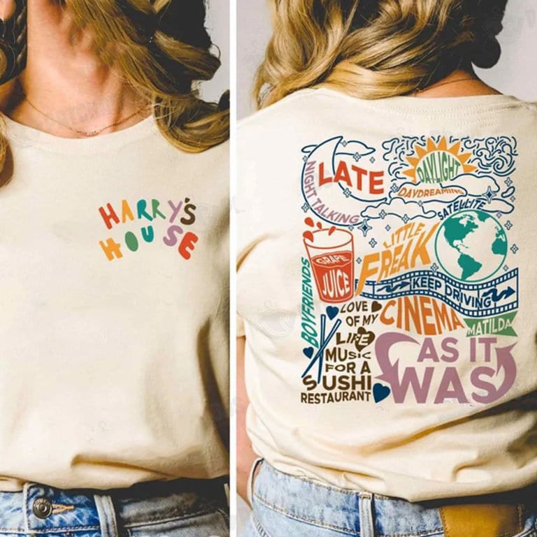 Harry's House Harry T-shirt, Harry Merch, HSLOT, Love On Tour, Harry's ...