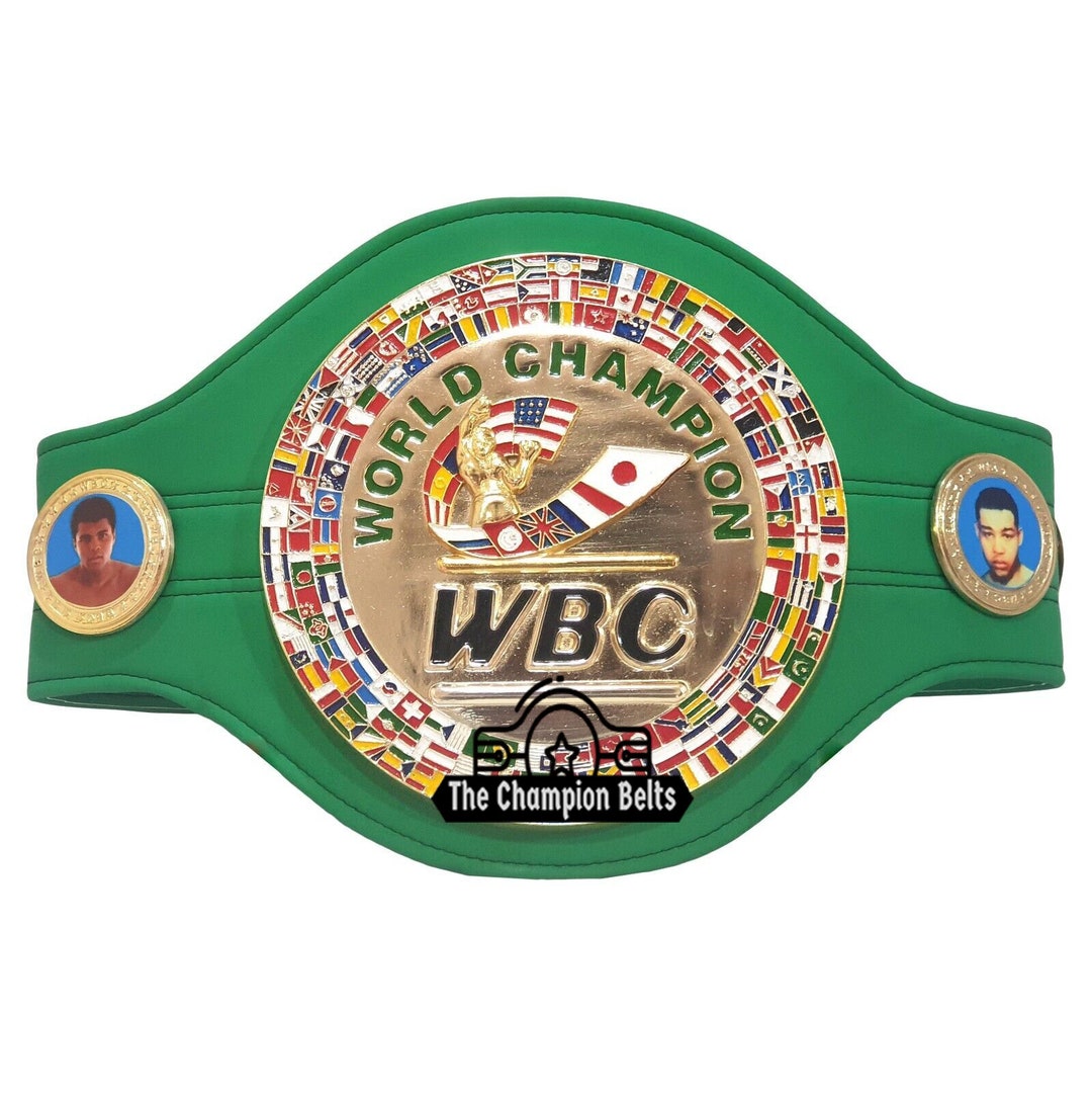 WBC World Boxing Champion Belt Replica 2mm4mm6mm Adult Size - Etsy