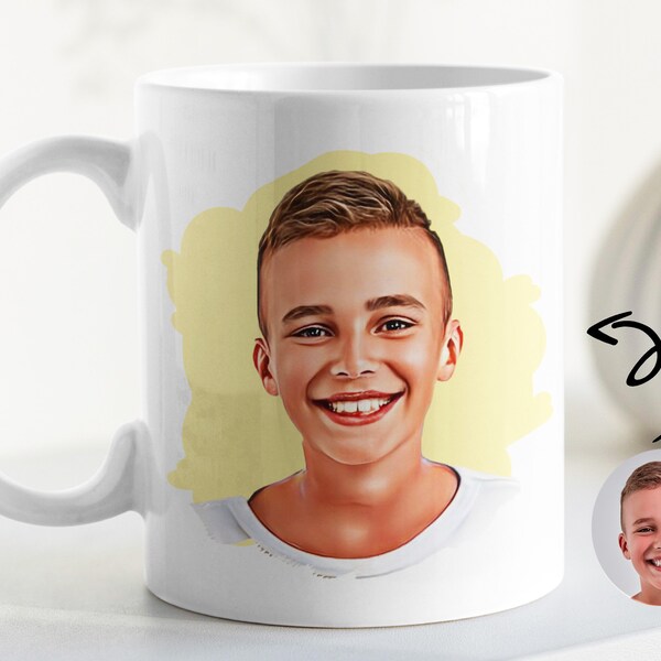 Custom Cartoon Mug - Etsy