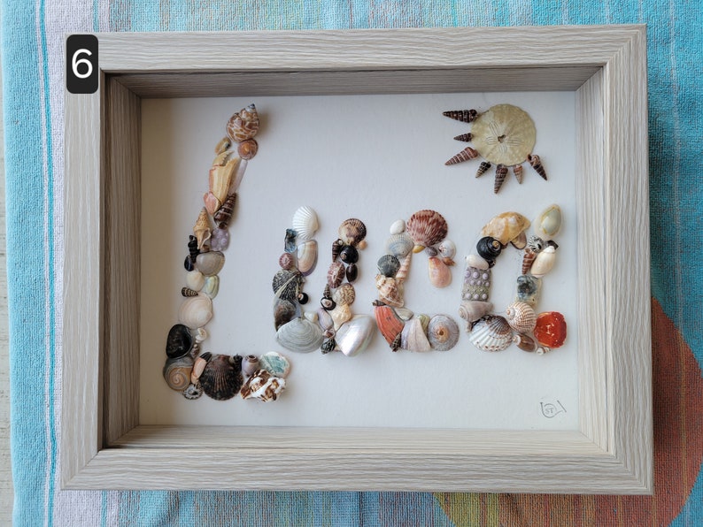 Assorted Shell Art 3 - Etsy