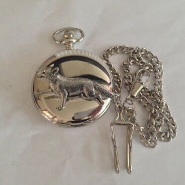 Fox Pocket Watch - Etsy