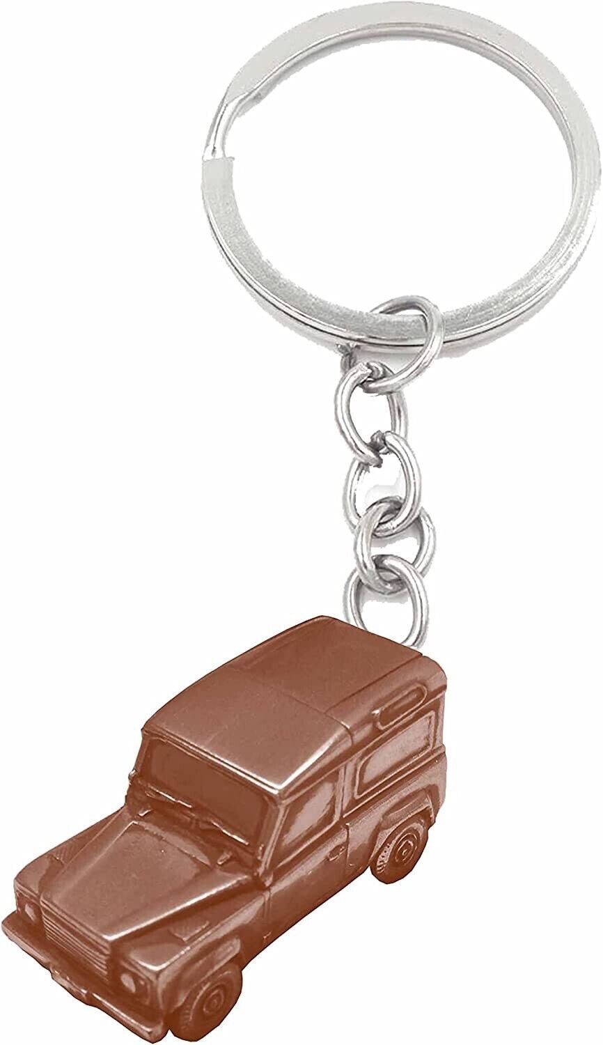 4x4 off Roader Defender Ref115 Split-ring Keyring FULL CAR Handmade ...
