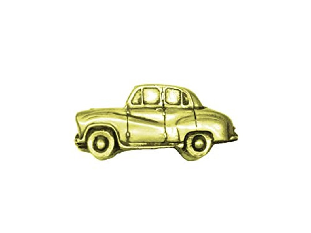 Ref6 A A30 4 Door Saloon Car Design Pin Badge Lapel in Gold Black ...