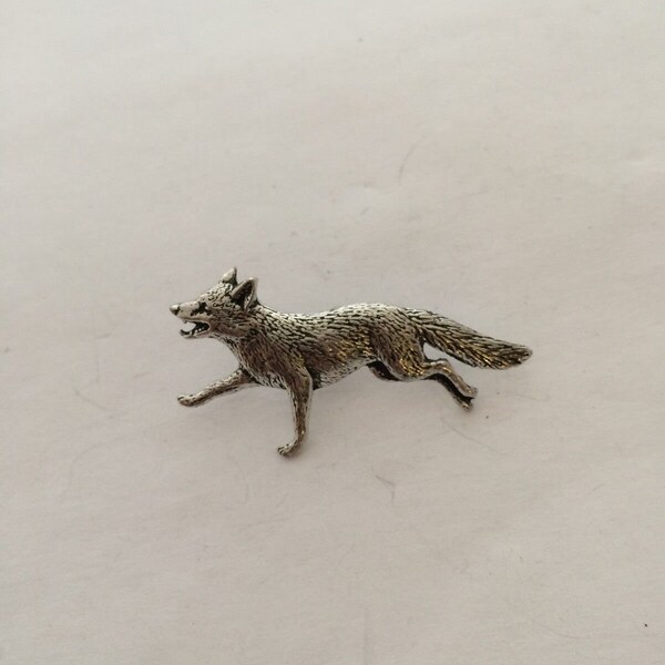 Fox Pin - Etsy