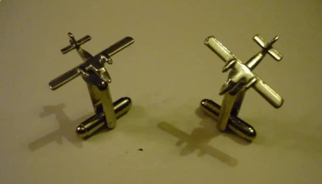 De Havilland DHC-6 Twin Otter C73 Cufflinks Handmade in England Made ...
