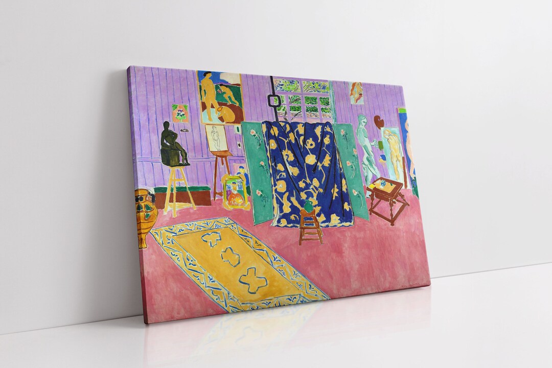 The Pink Studio, 1911 by Henri Matisse - Fauvism Painting - Colorful ...