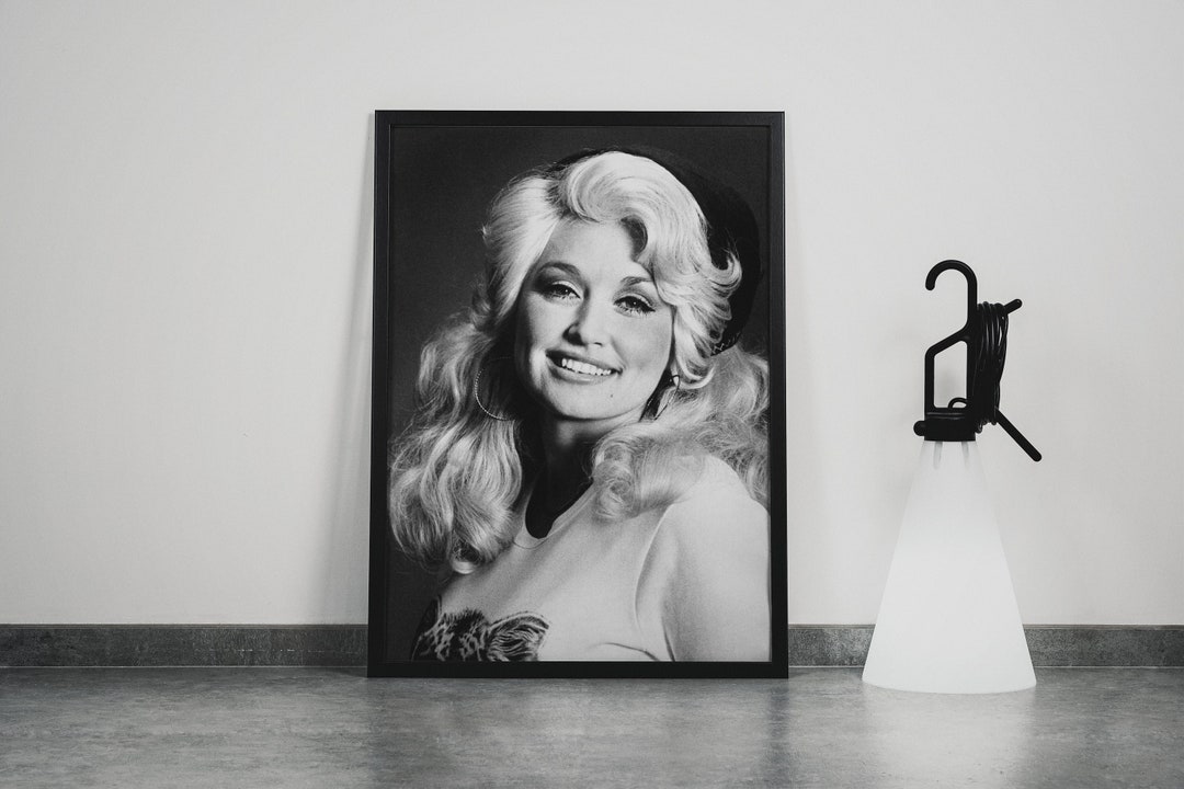 Dolly Parton Poster Black and White Vintage Photography Dolly Parton ...
