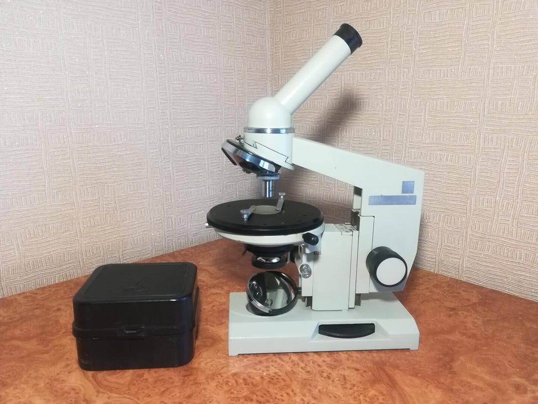 Vintage Soviet Microscope Biolam Lomo R-11 USSR - Etsy