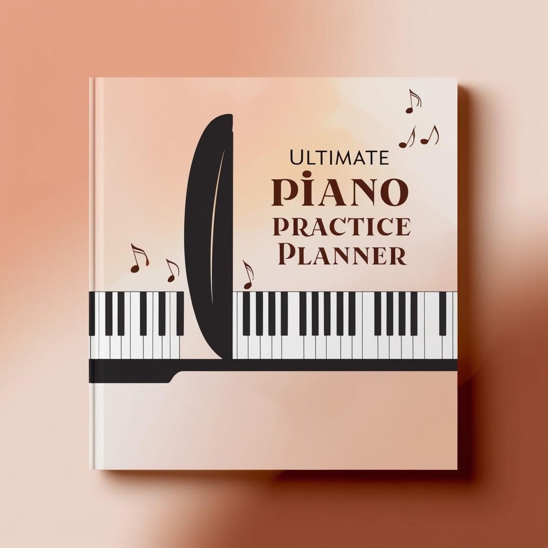 Ultimate Piano Practice Planner | Digital PDF Download for Music ...