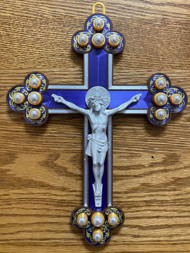 3D Printed Cross of Coronado Available in Multiple Colors - Etsy