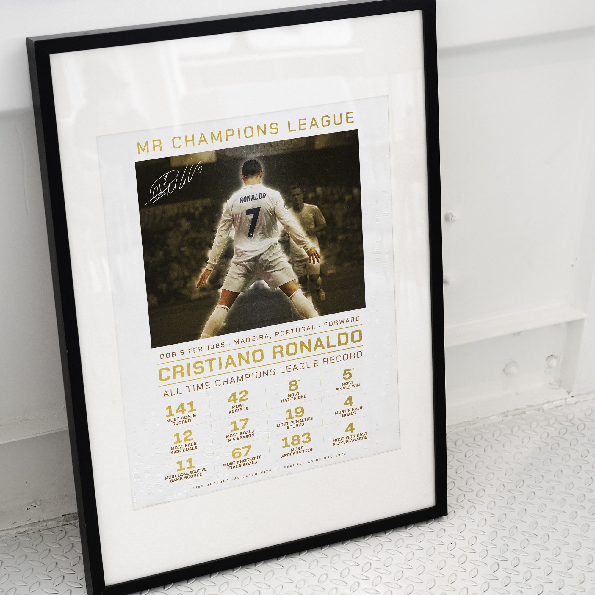 Cristiano Ronaldo All Time Champions League Records, Mr Champions ...