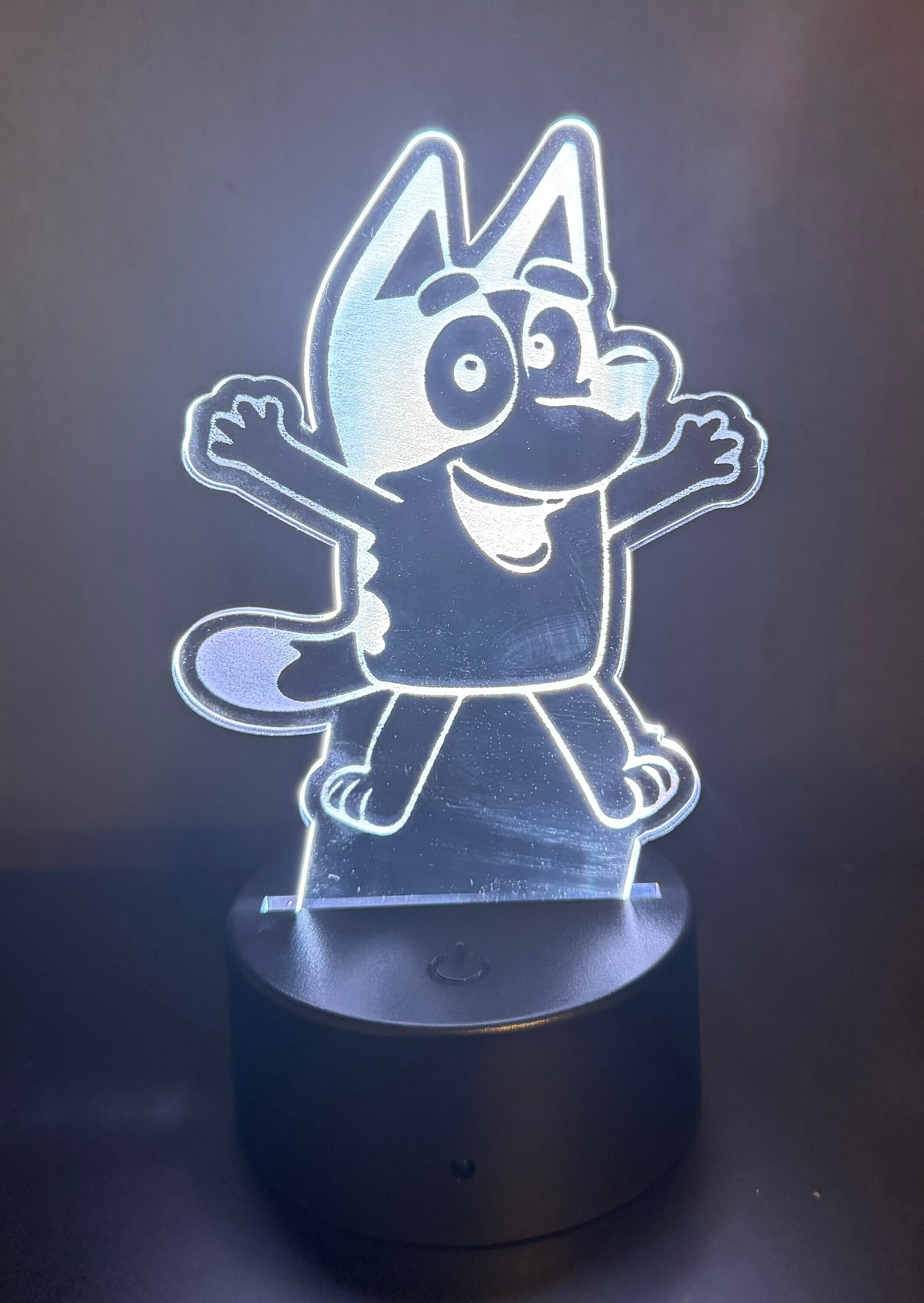 Bluey Children's Night Light, Bluey, Children's Night Light, Night ...