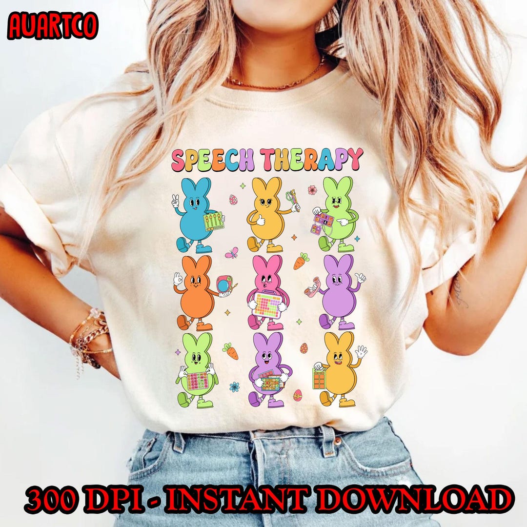 Speech Therapy SLP Easter Day Png, SLP Easter Day Png, Speech Therapy ...