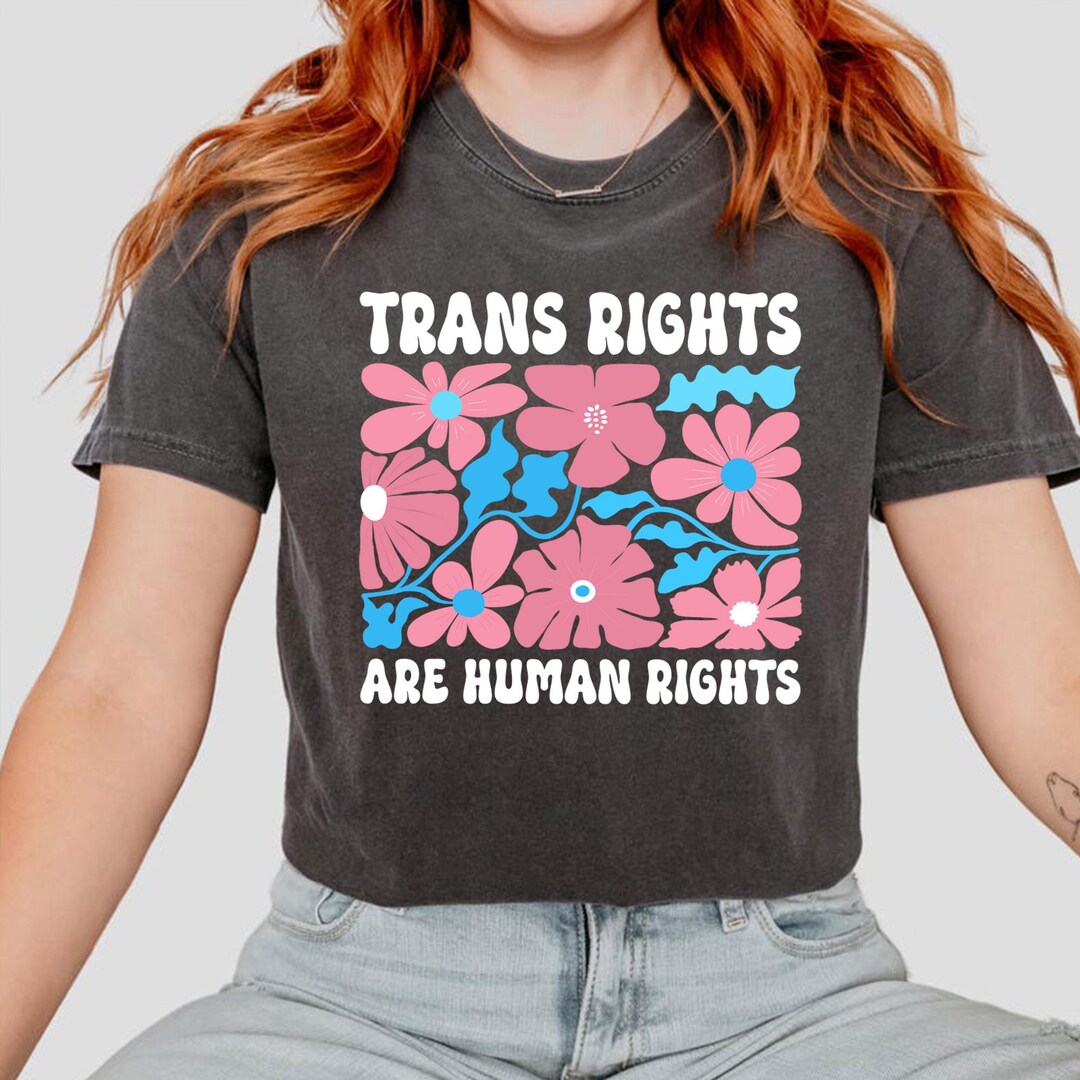 Trans Rights Are Human Rights PNG, LGBTQ Rights Png, Retro Pride Month ...