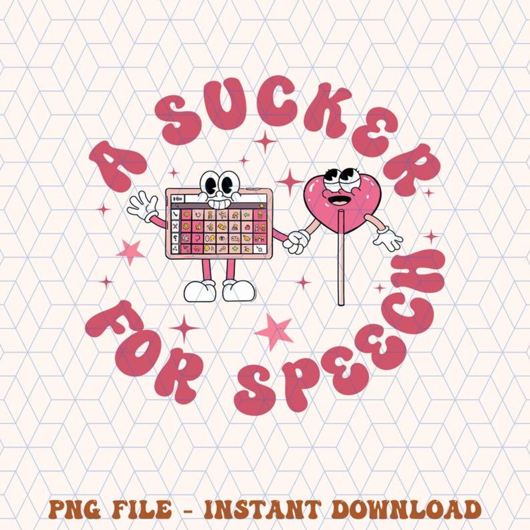 A Sucker for Speech Png, SLP Valentine Png, Speech Therapy Valentine ...