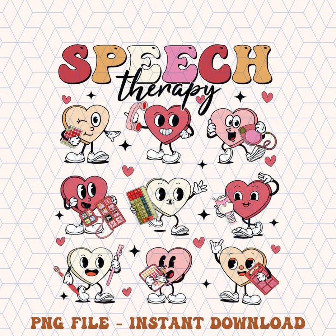 Speech Therapy Valentine Png, SLP Valentine Png, Cupid's Speech ...