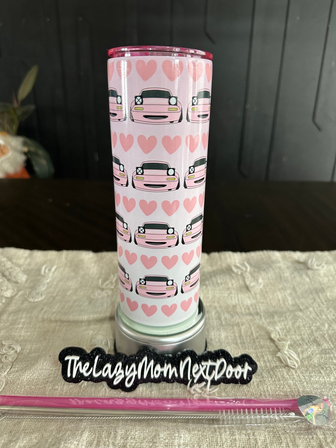 Pink Miata 20oz Tumbler Mazda Gift Idea Car Girl Gift Idea - Etsy