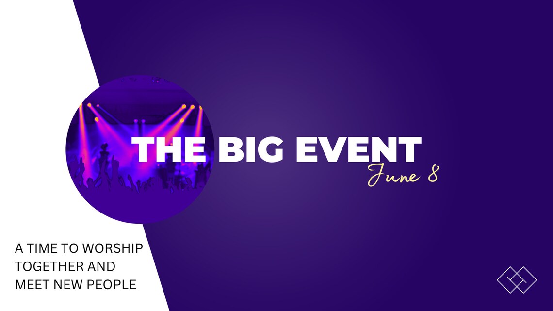 Church Preservice Slides in Editable Canva Template. - Etsy Canada