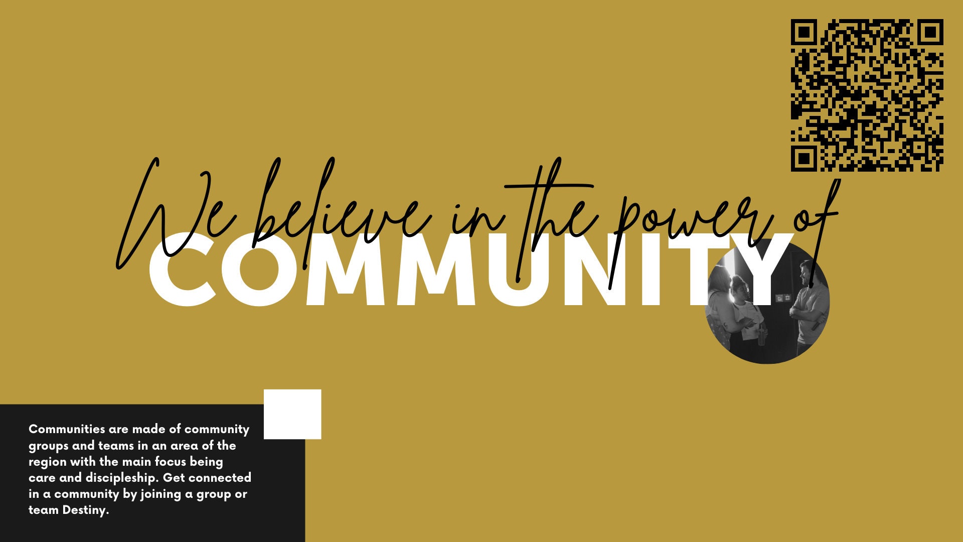 Church Preservice Slides in Editable Canva Template Black and Gold ...