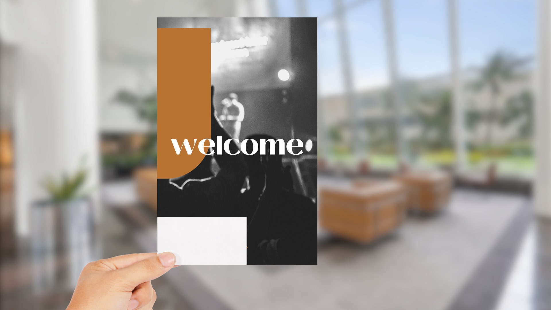 Church Bi Fold Brochure, Worship Guide Editable Canva Template, Welcome ...