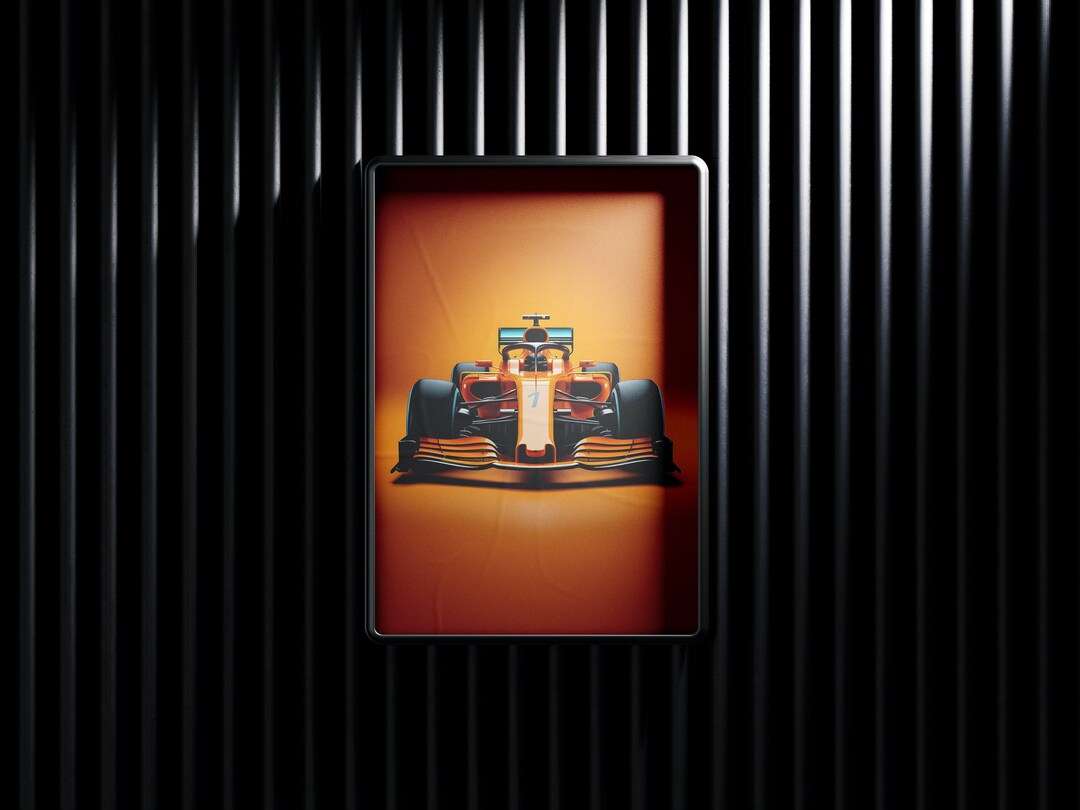Car Poster Formula 1 Race Car Digital Poster Exotic Car Wall Art Race ...