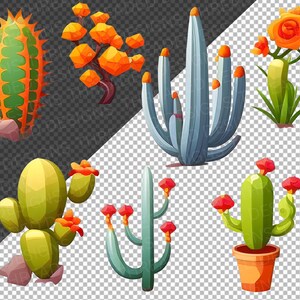 Cactus SVG Bundle, SVG Files for Cricut, Cactus Svg Png, Cactus Plant ...