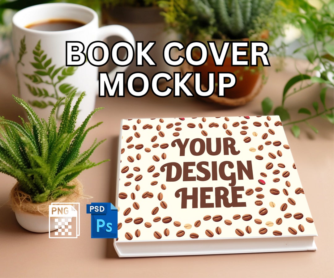 Hardcover Book Mockup Smart Object Book Covers Mockup PSD Books Design ...