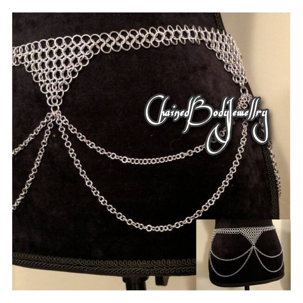 Chainmail Belt - Etsy
