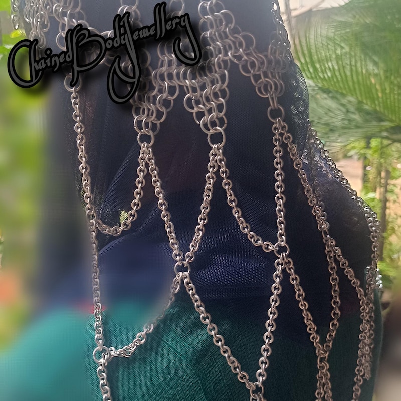 Chainmail Headdress - Etsy