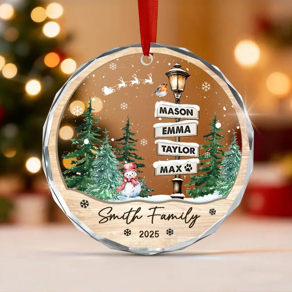 Personalised Christmas Decorations - Etsy Australia