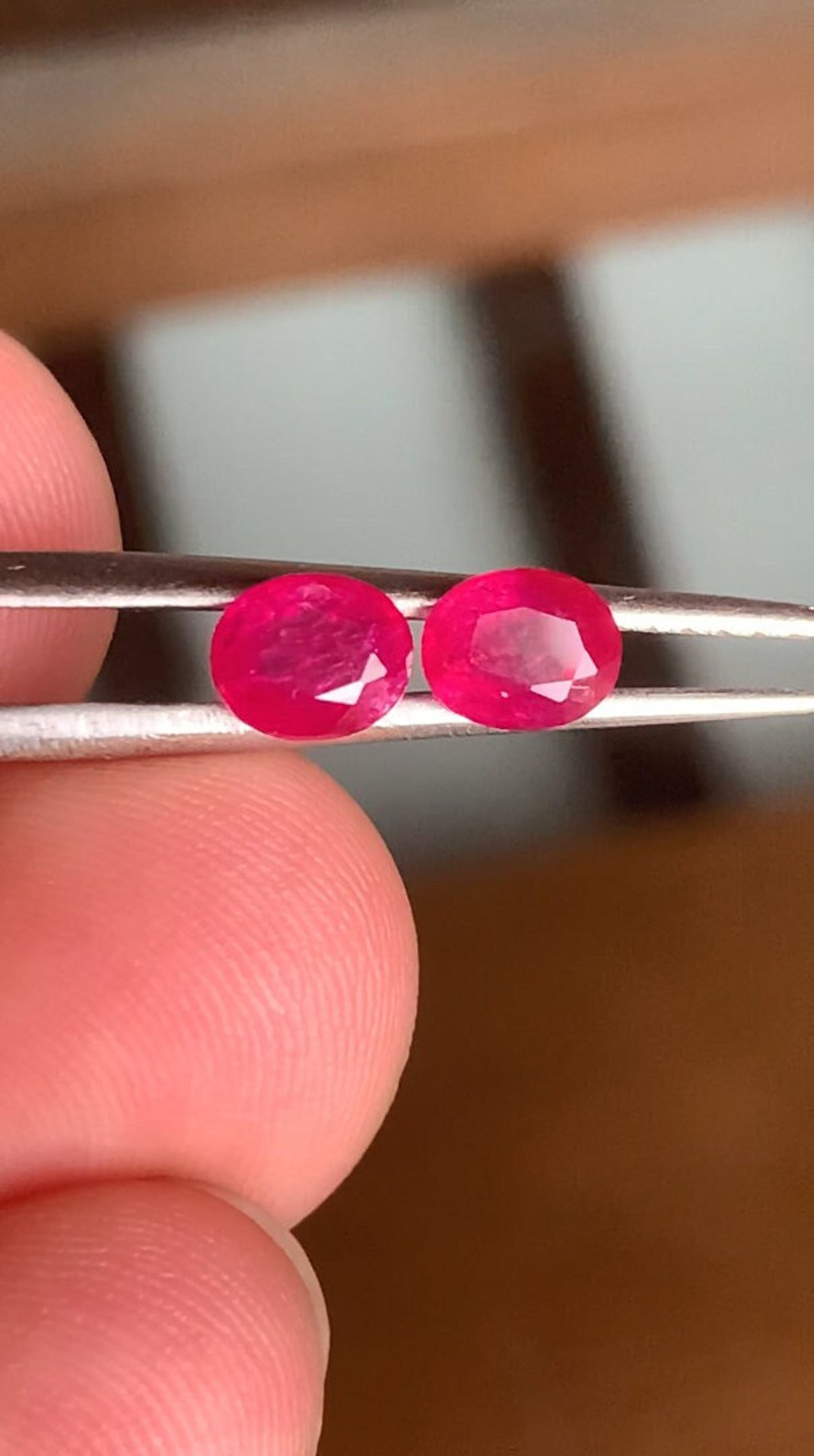Red Ruby 1.47ct Have Certificate - Etsy