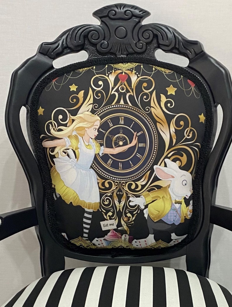 Alice in Wonderland Chair - Etsy