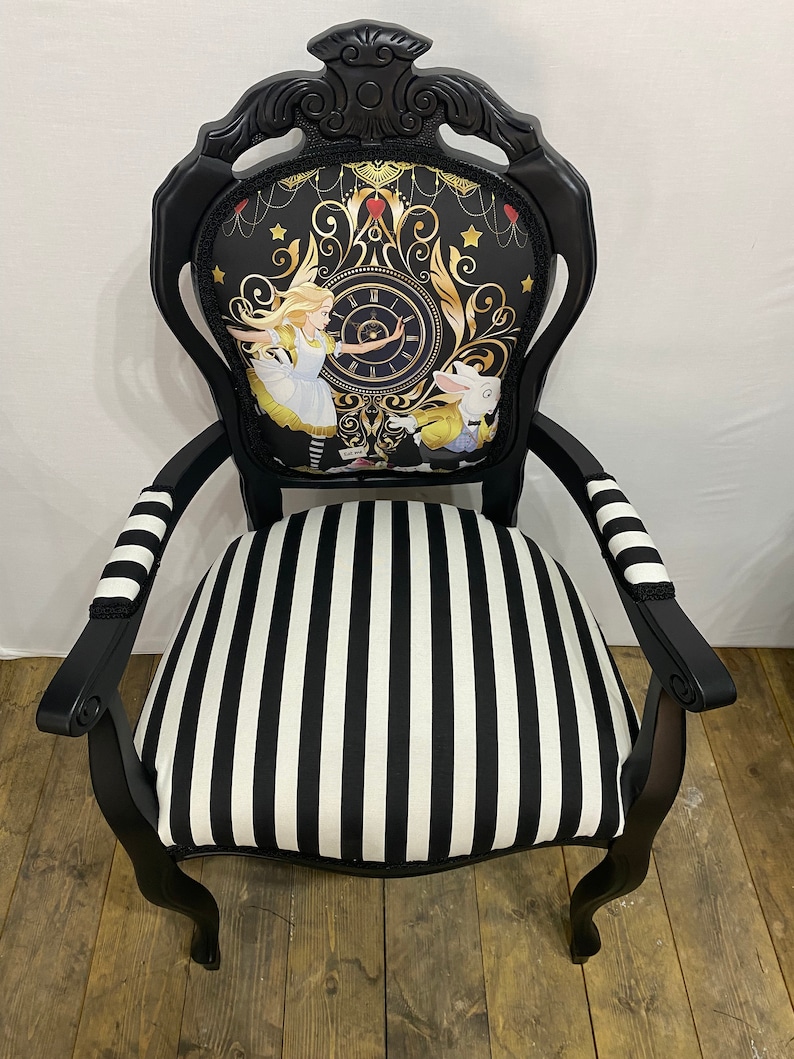 Alice in Wonderland Chair - Etsy