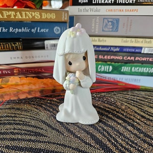 Enesco Precious Moments Vintage Bride Wedding Marriage Figurine Figure ...