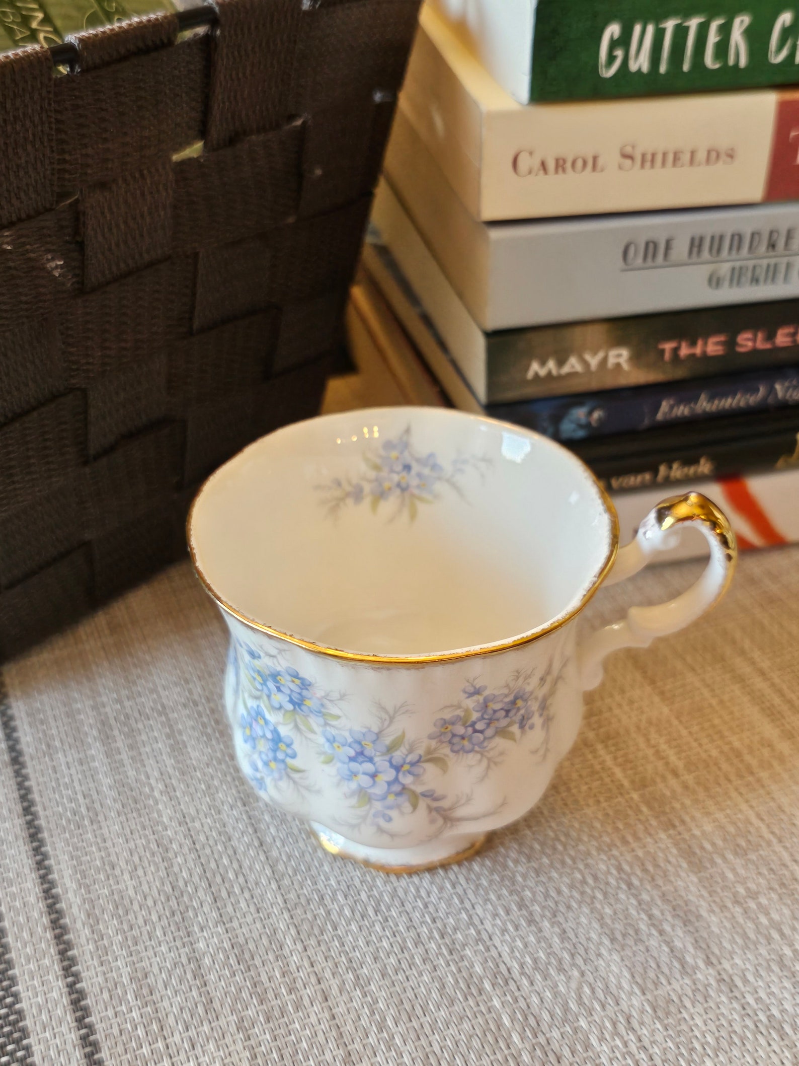 Paragon Remember Me Forget-me-not Flowers Tea Cup Teacup With Saucer ...