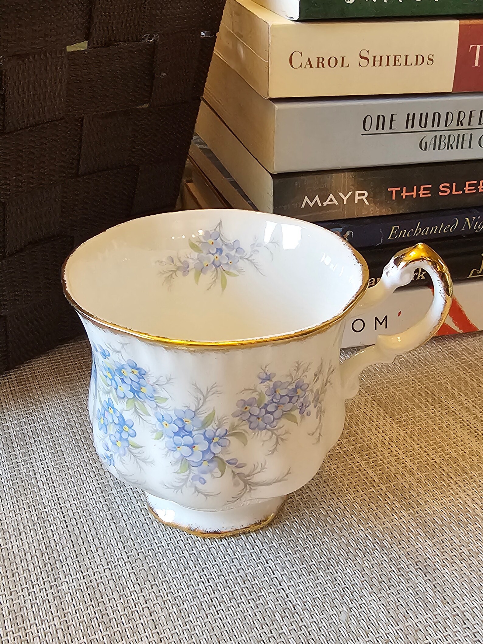 Paragon Remember Me Forget-me-not Flowers Tea Cup Teacup With Saucer ...