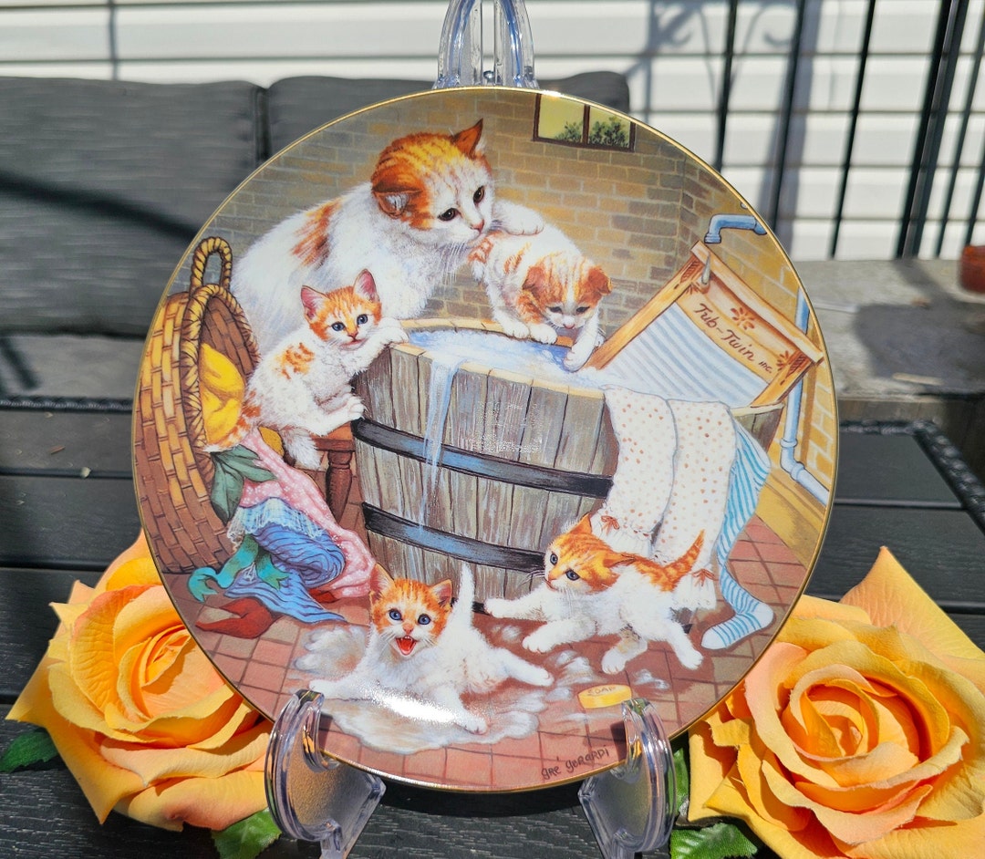 Hamilton Collection Gré Gerardi 1988 Plate "all Washed Up" Ltd Edition ...