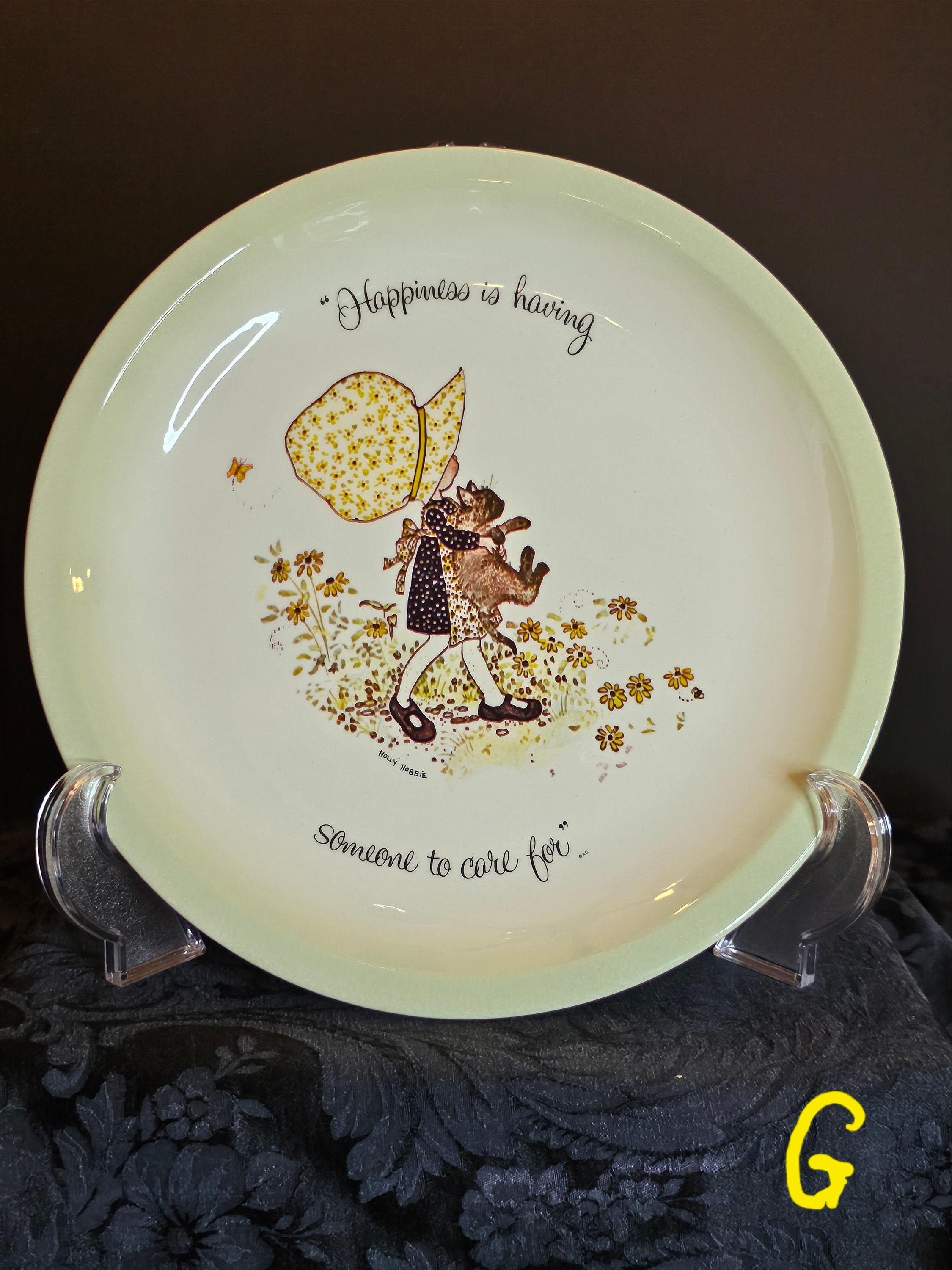Vintage Holly Hobbie Collectors Plates By American Greetings Corp Usa