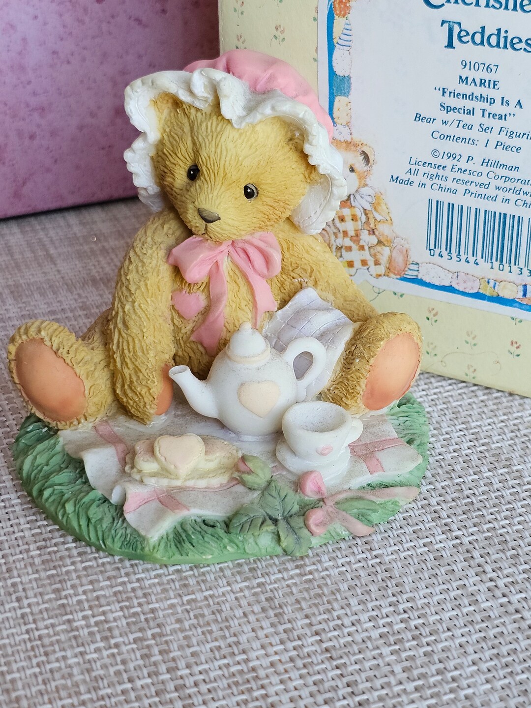 Vintage Cherished Teddies 1992 Limited Ed. Figure "marie - Friendship ...