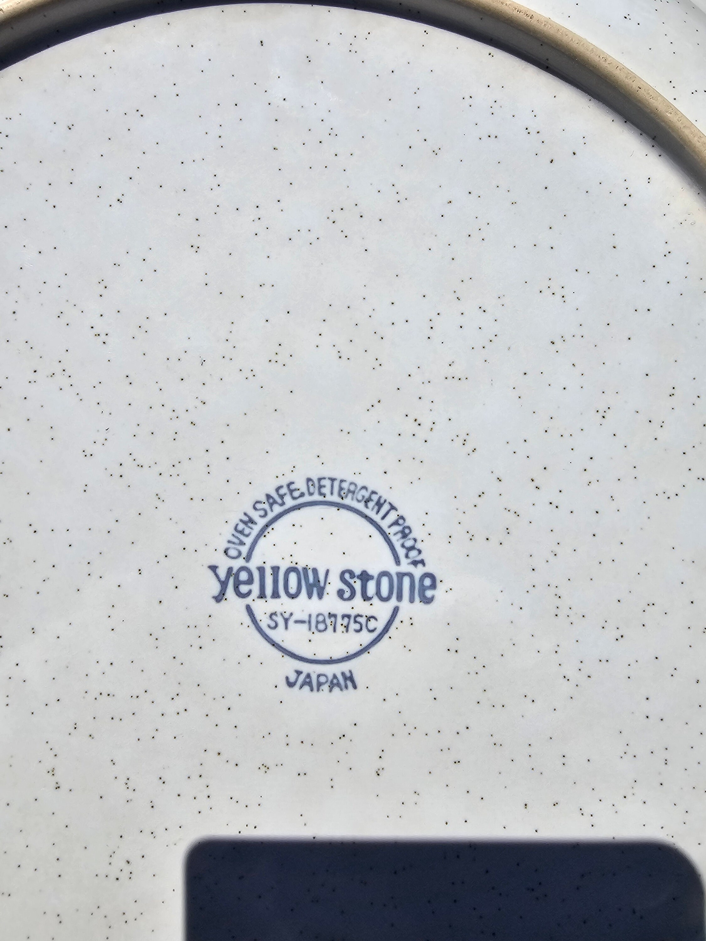 Yellowstone Stoneware Dinner Plate Pattern is SY 18775C Vintage Item - Etsy