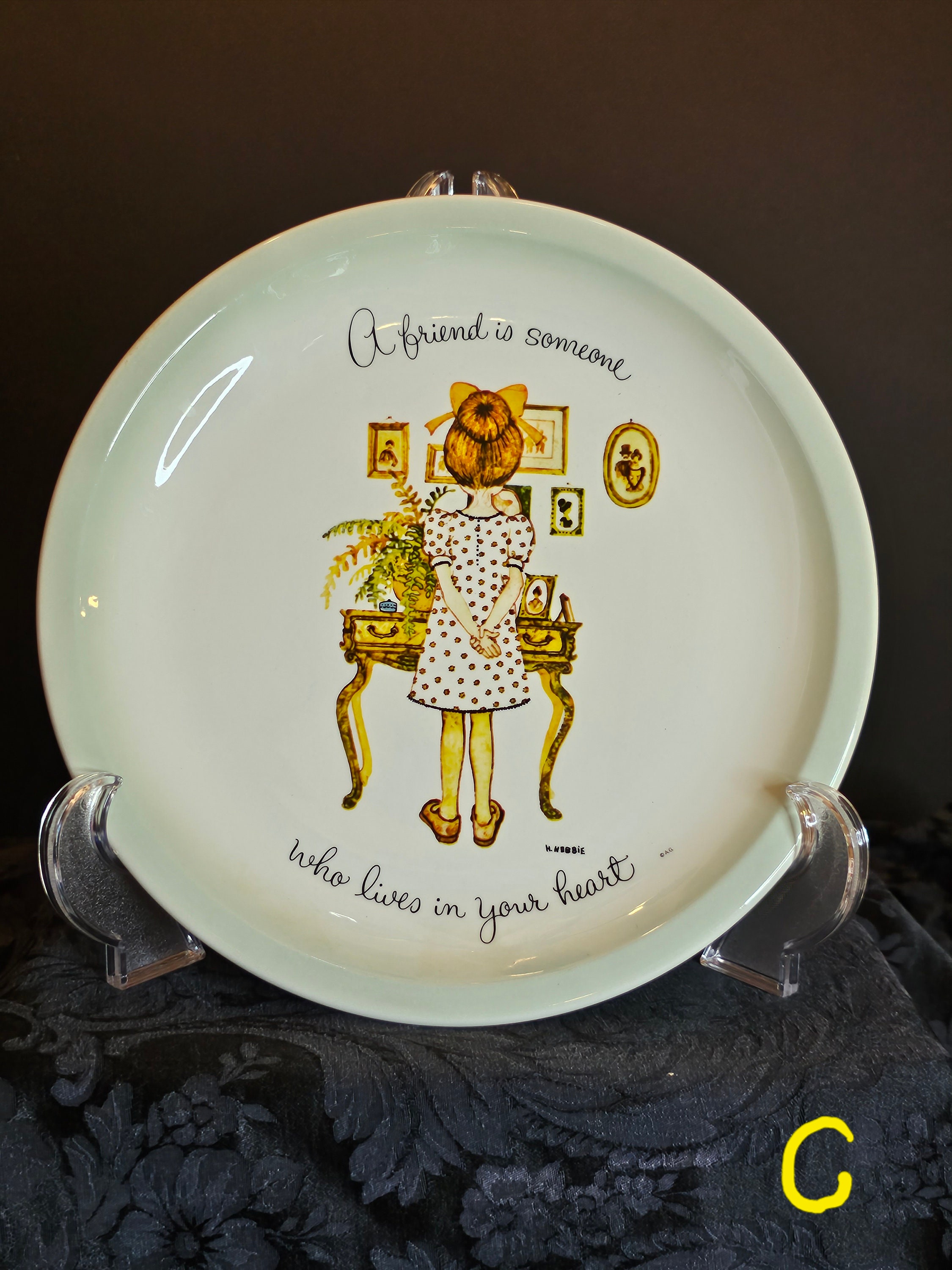 Vintage Holly Hobbie Collectors Plates By American Greetings Corp Usa