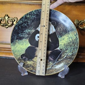 Vintage 1988 8 Panda Collector Plate. Artist Will Nelson the Panda last ...